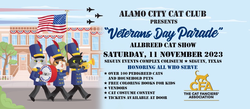 Cat Show in Seguin november 11, 2023, Alamo City Cat Club #7459_en